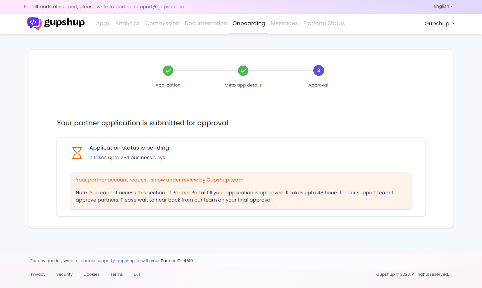 Gupshup ISV onboarding based on Meta’s Tech Provider Program – Gupshup