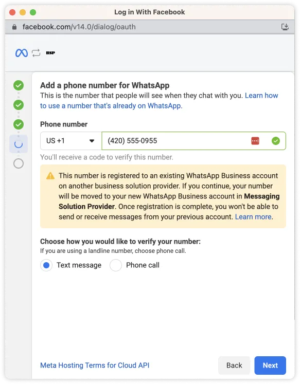 Migration from other BSP to Gupshup via Embedded Signup Flow – Gupshup