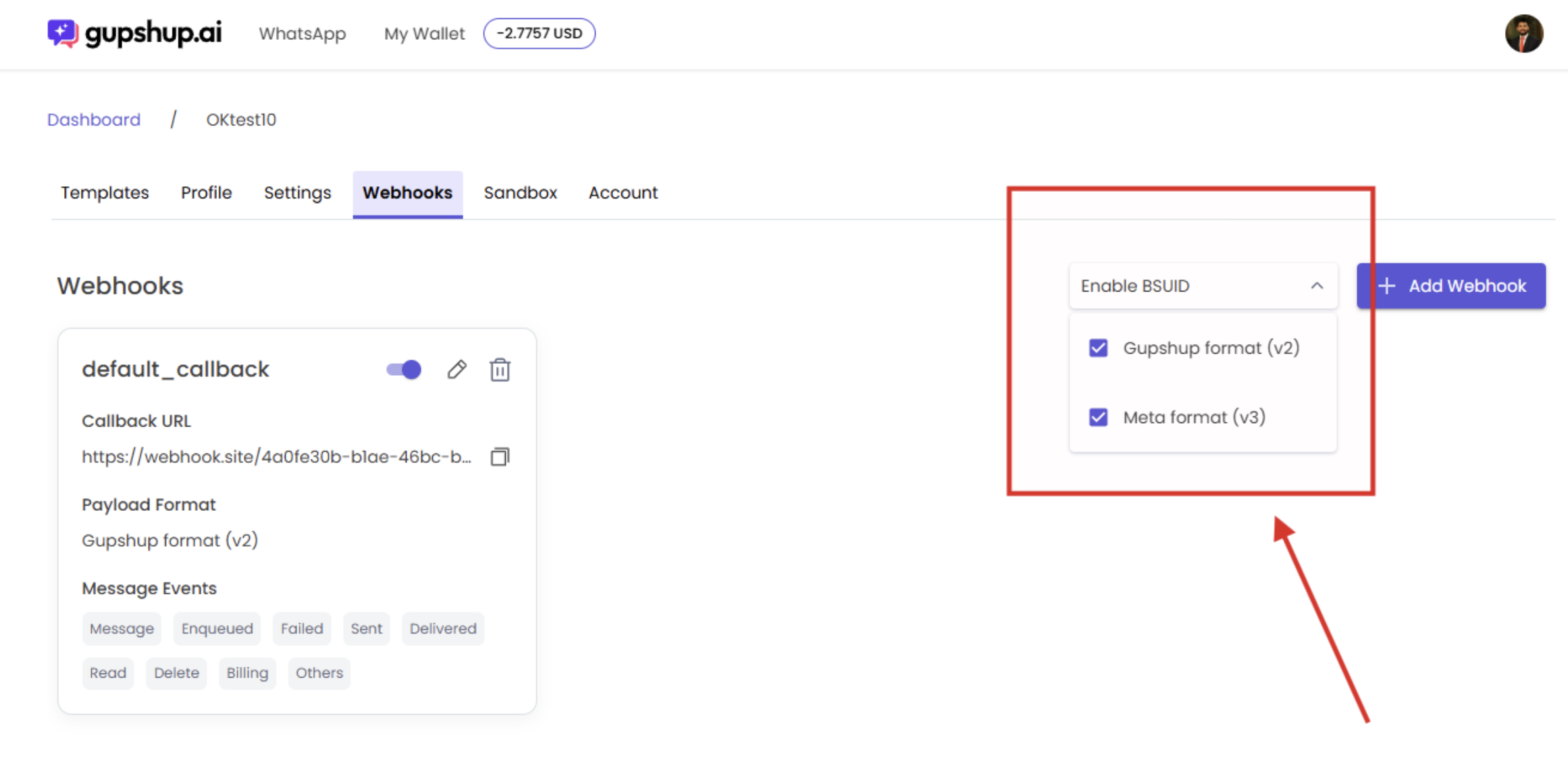 Username / Business Scoped User ID by Meta & Gupshup implementation ...